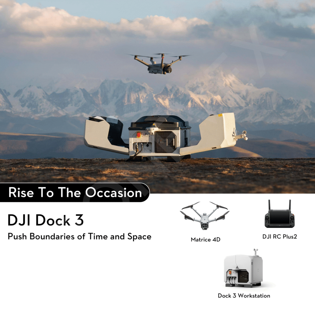 DJI Dock 3 | Smart Drone Charging & Deployment Hub