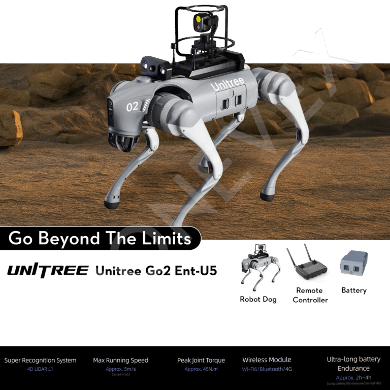 Unitree Go2 ENT-U5 | Advanced AI-Powered Quadruped Robot